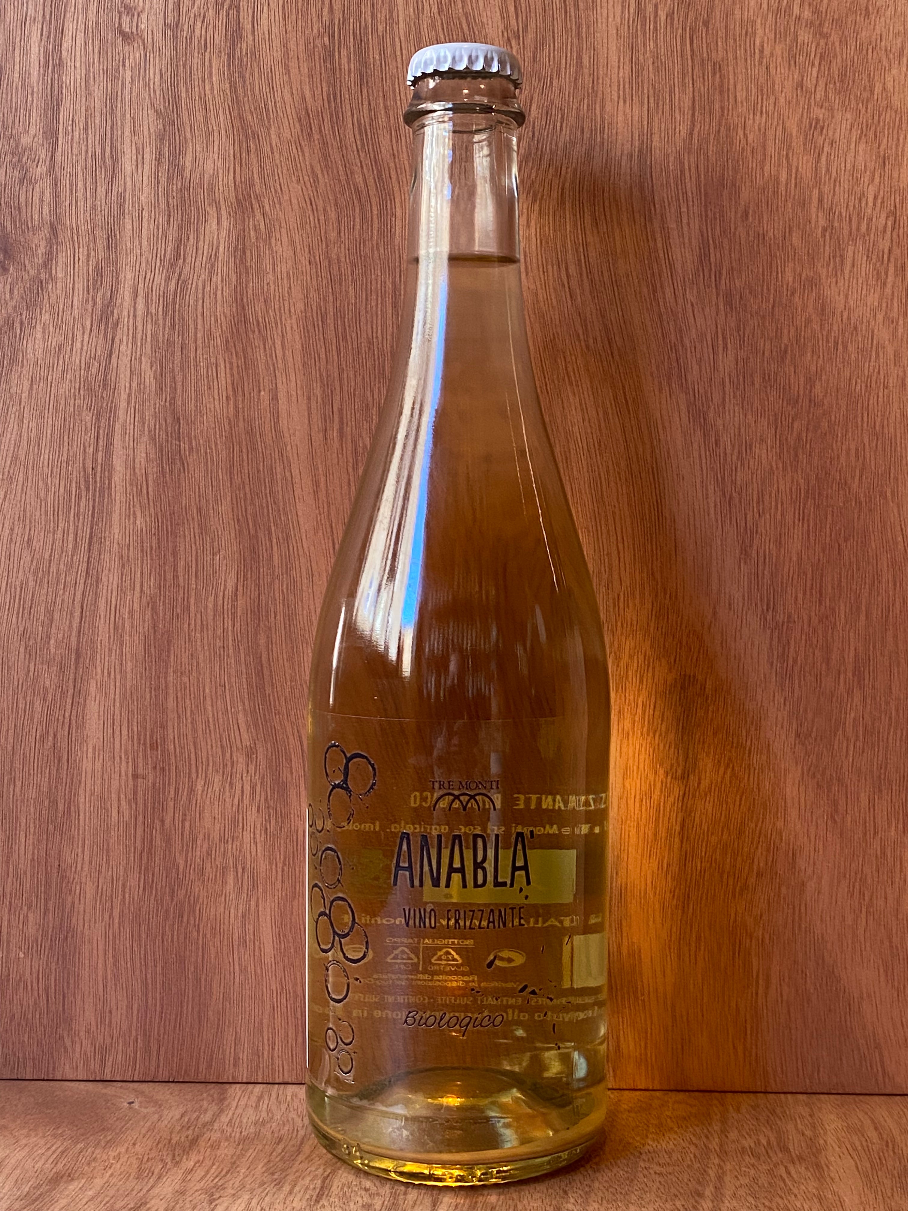 Anabla Pét Nat, Vino Frizzante, Tre Monti, Emilia-Romagna, 2024 – Ardfern